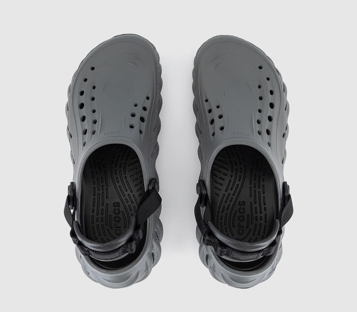 Crocs Echo Clogs M Slate Grey - Men's Casual Shoes