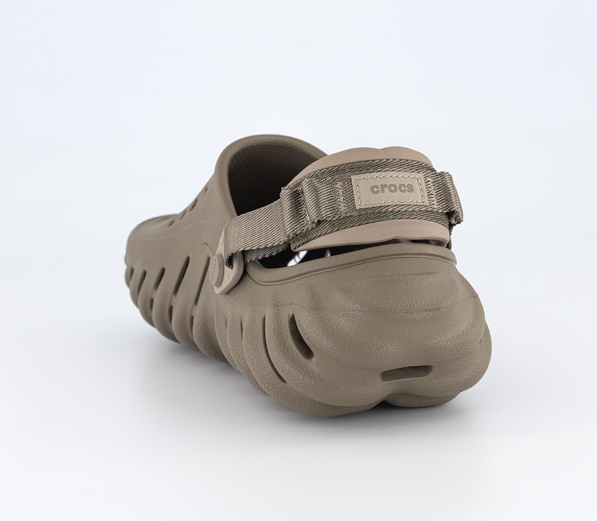 Crocs Echo Clogs M Khaki - Men's Casual Shoes
