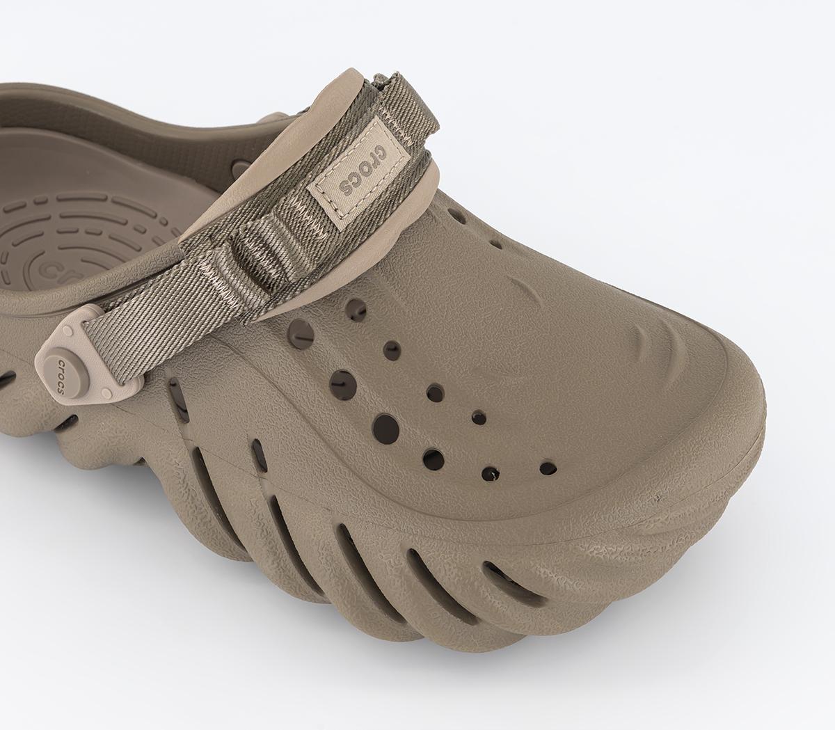 Crocs Echo Clogs M Khaki - Men's Casual Shoes
