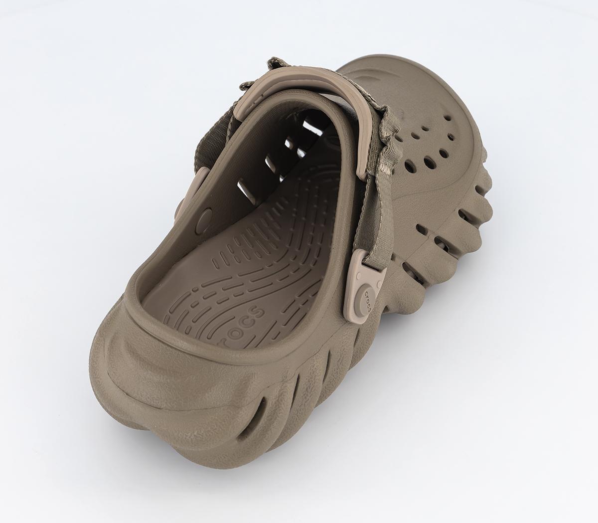 Crocs Echo Clogs M Khaki - Men's Casual Shoes