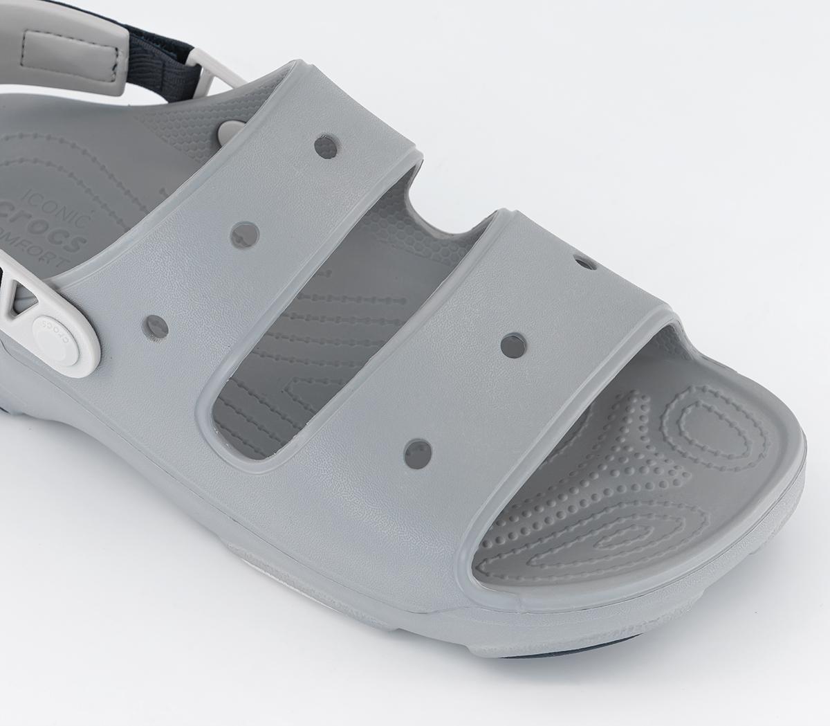 Crocs Classic All Terrain Sandals Light Grey - Men’s Sandals