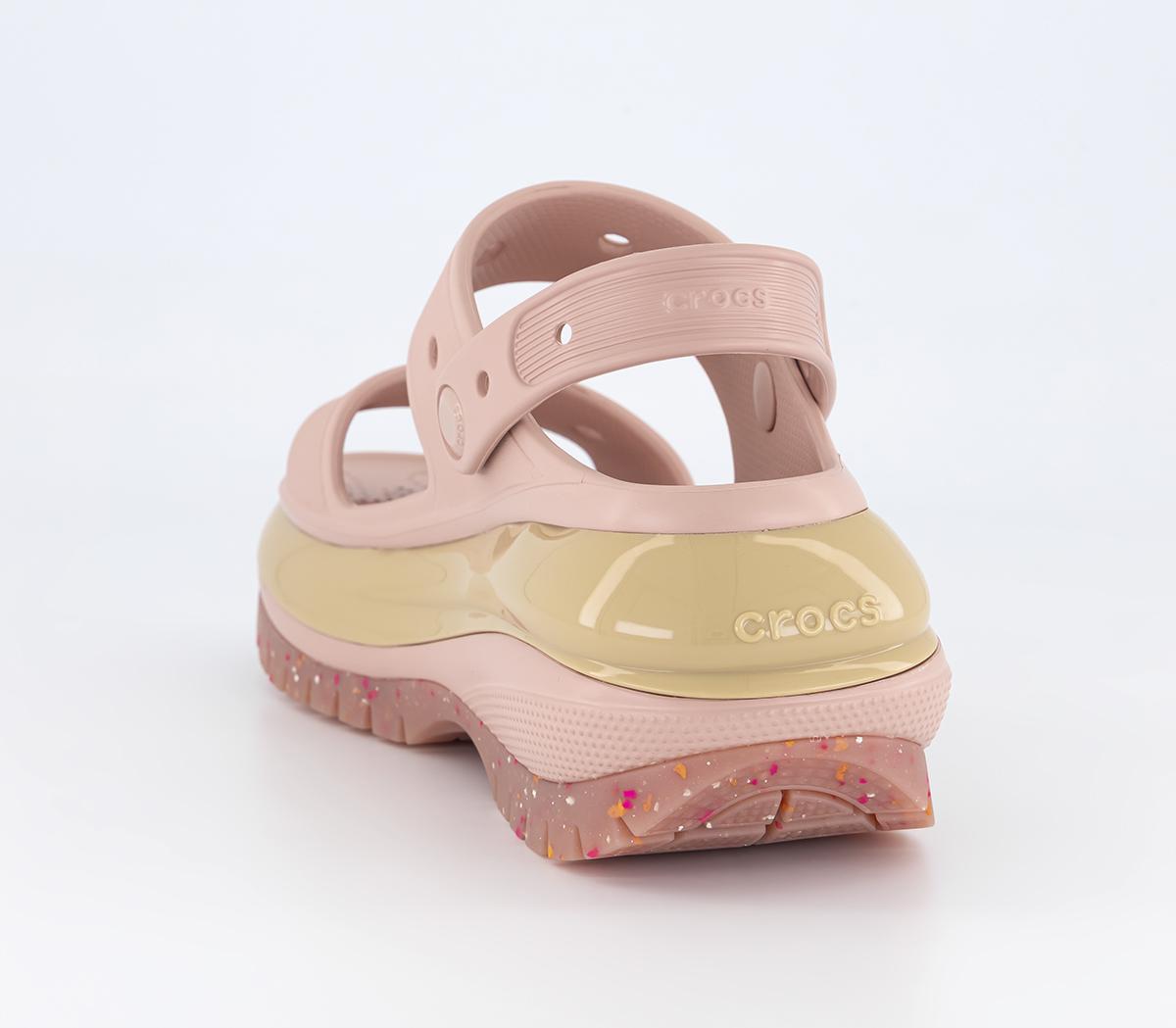 Crocs Classic Mega Crush Sandals Pink Clay - Women’s Sandals