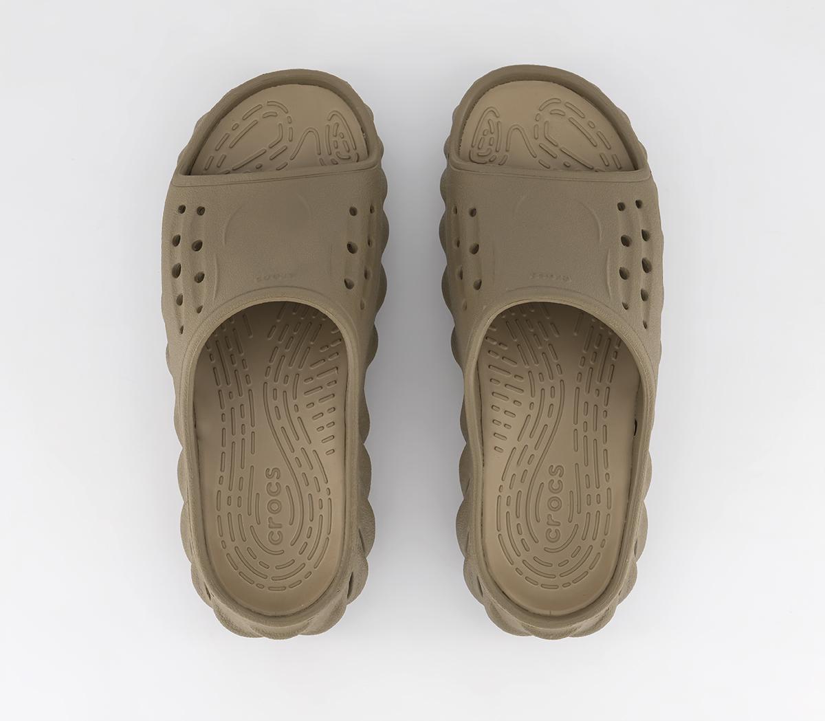 Crocs Echo Slides Tumbleweed - Women’s Sandals