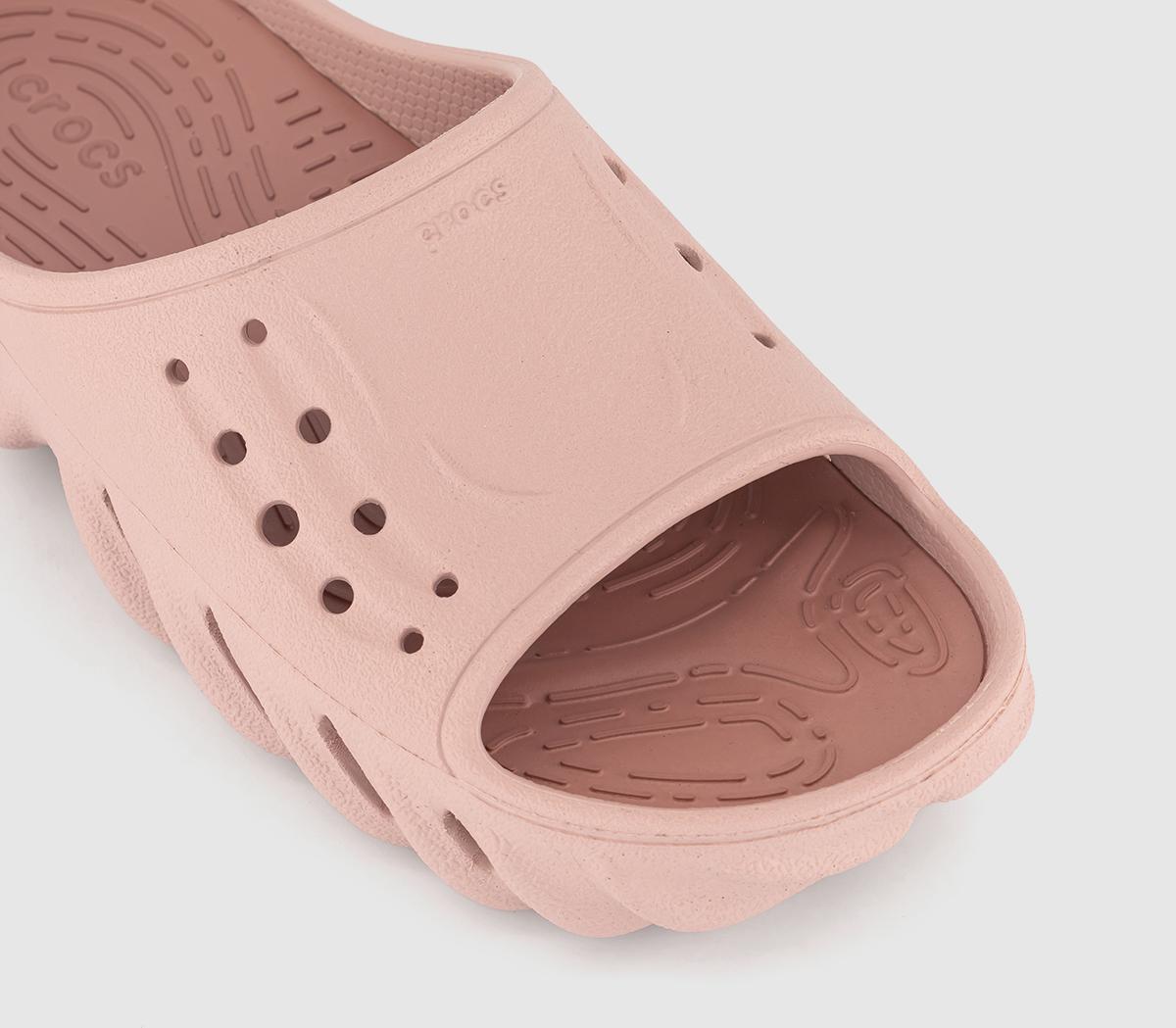Crocs Echo Slides Pink Clay - Women’s Sandals