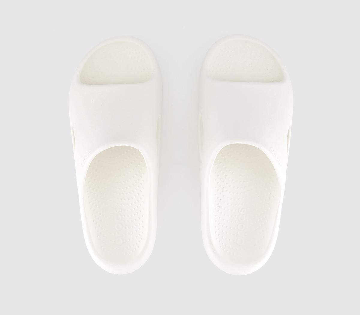 Crocs Mellow Slides White - Women’s Sandals