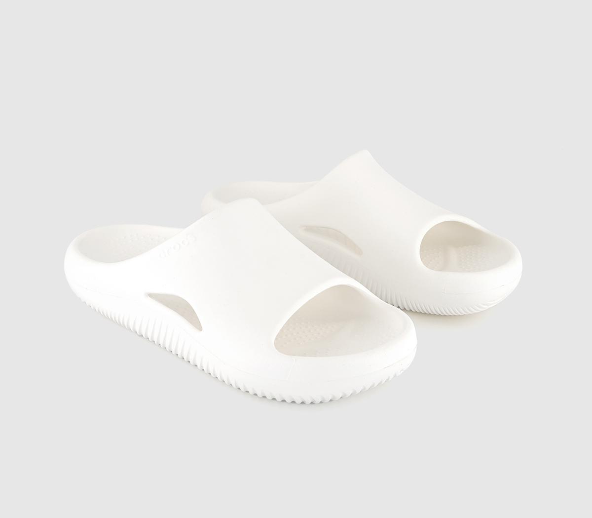 Crocs Mellow Slides White - Women’s Sandals