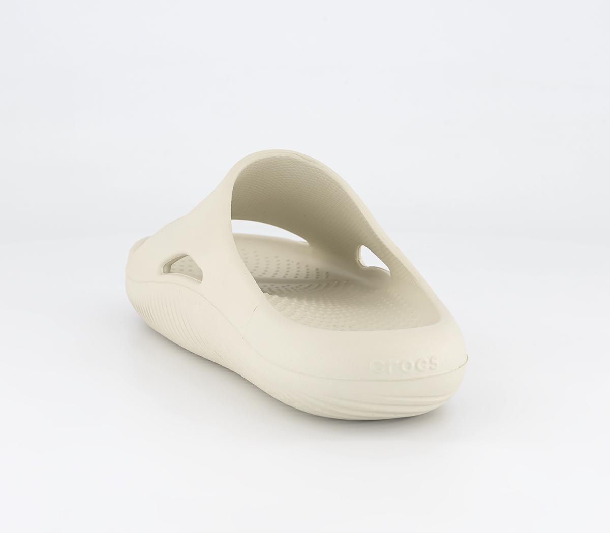 Crocs Mellow Slides Bone - Women’s Sliders