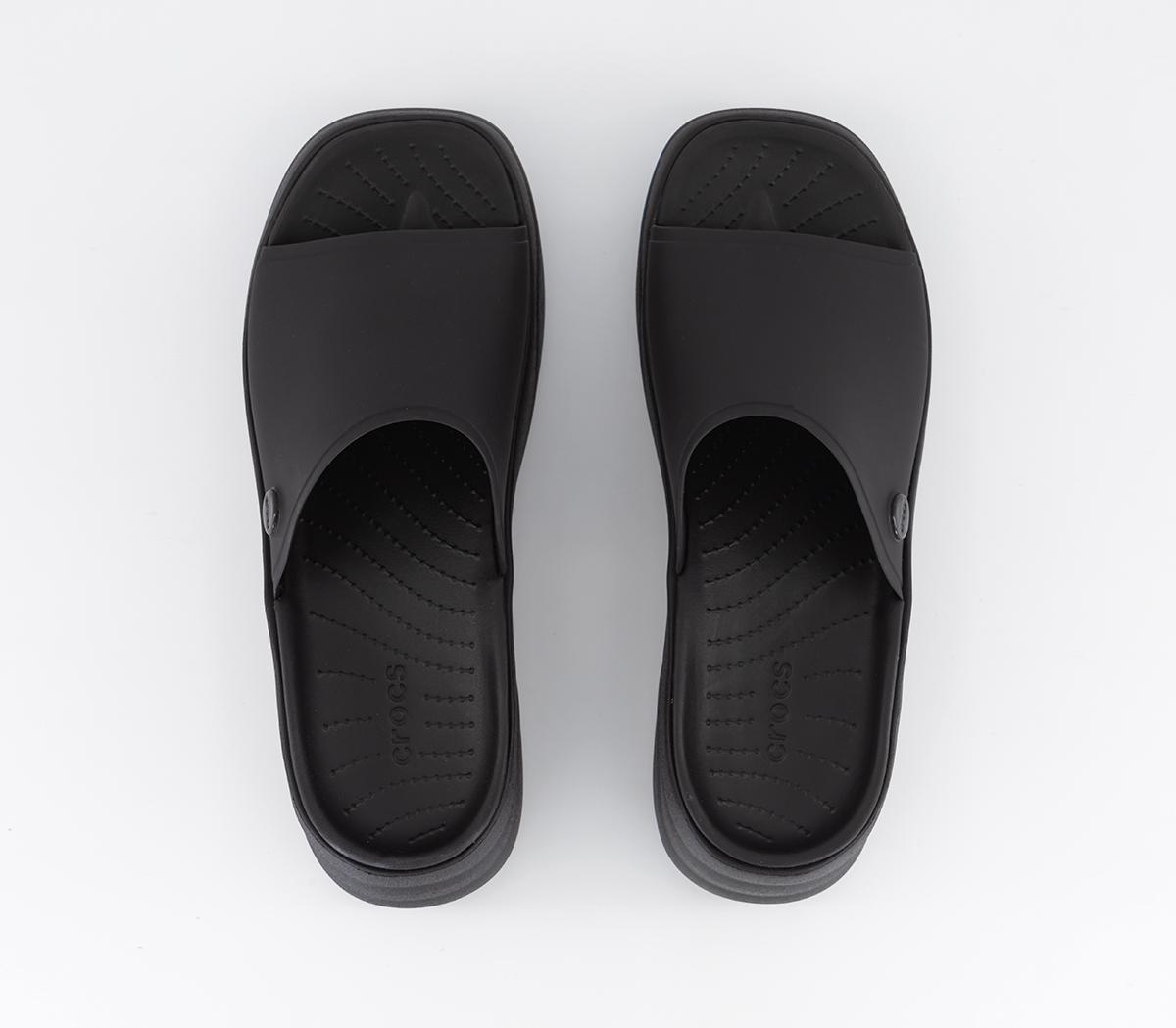 Crocs Crocs Skyline Sliders Black - Women’s Sandals