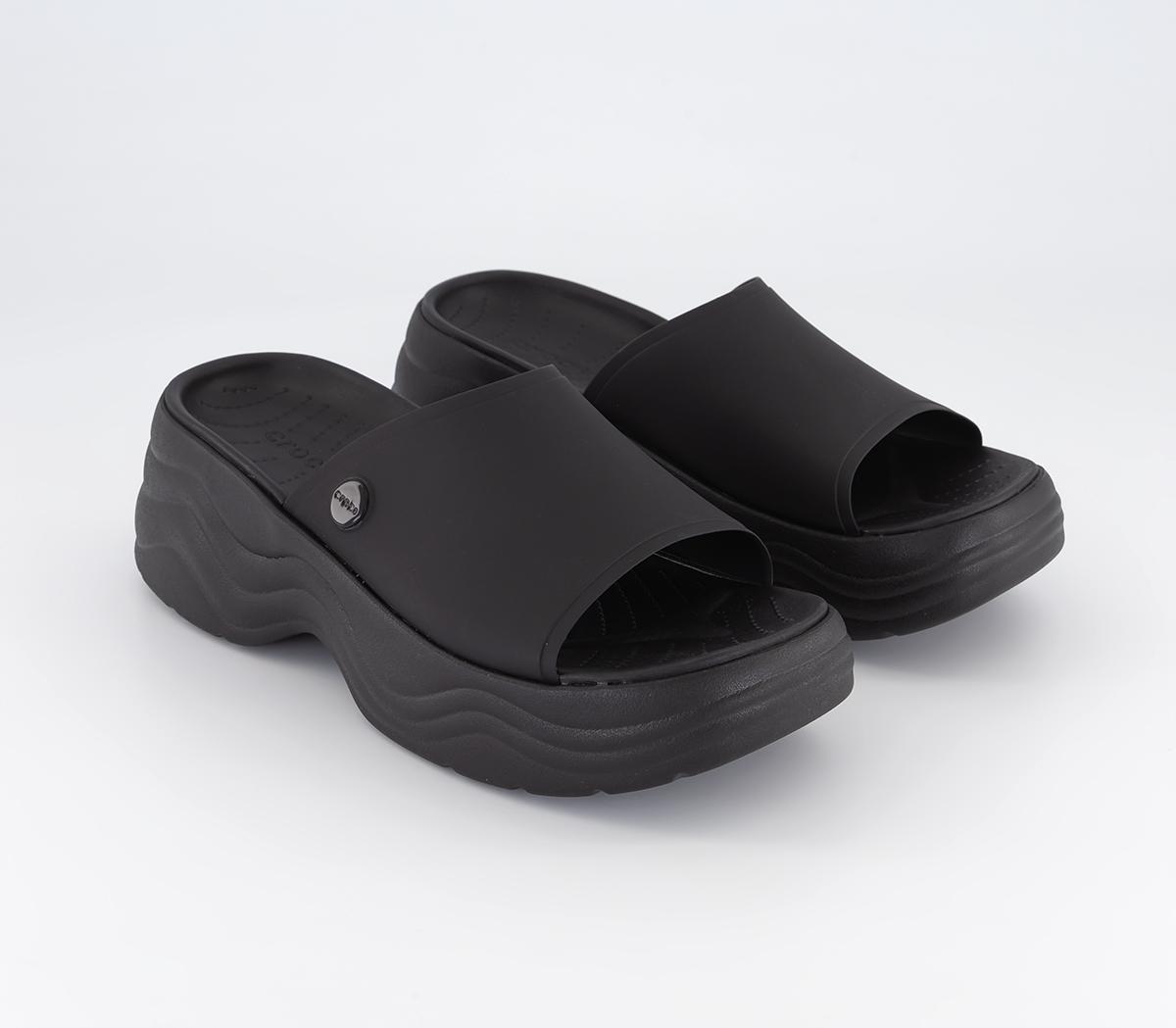 Crocs Crocs Skyline Sliders Black - Women’s Sandals