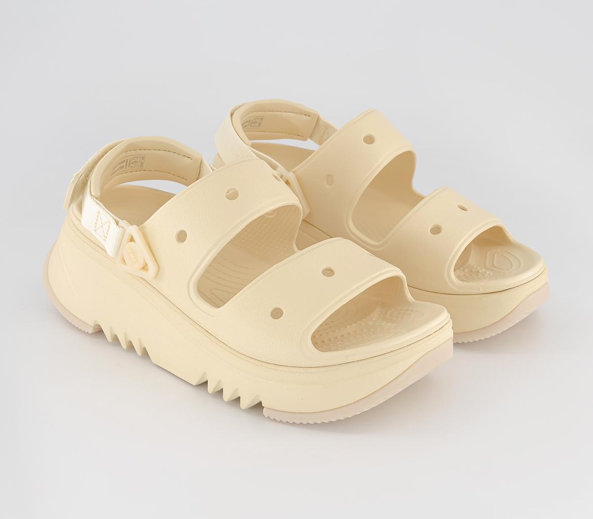 Crocs Classic Hiker Xscape Sandals Vanilla - Women’s Sandals