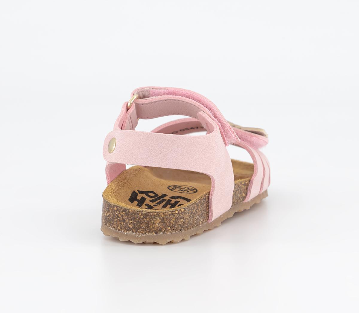 EARTHCHILD Butterfly Infant Sandals Pink - Unisex