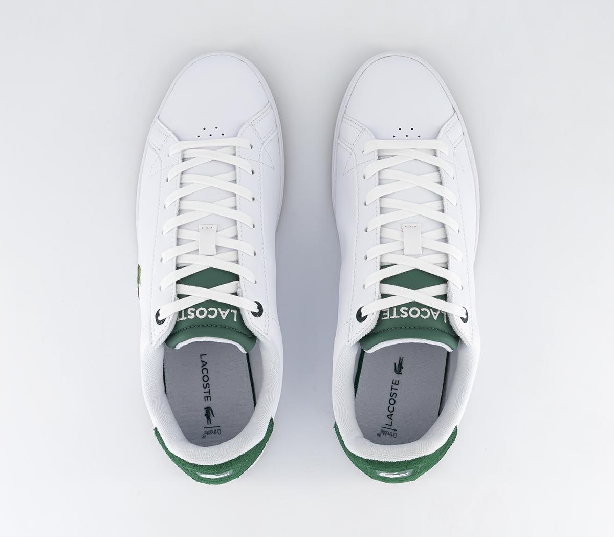 Lacoste Graduate Pro Trainers White White Green - Men's Trainers