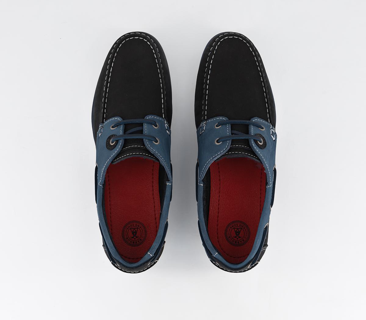 Barbour Barbour Wake Shoes Washed Blue - Boat Shoes