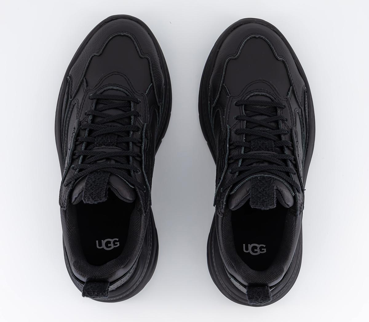 UGG Ca1 Trainers Black - Flat Shoes for Women