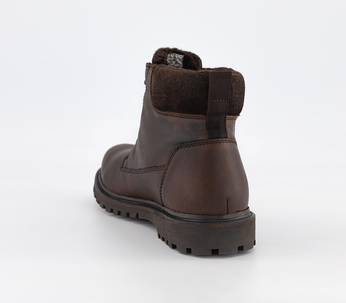 Barbour Barbour Storr Derby Boots Dark Brown - Men’s Boots