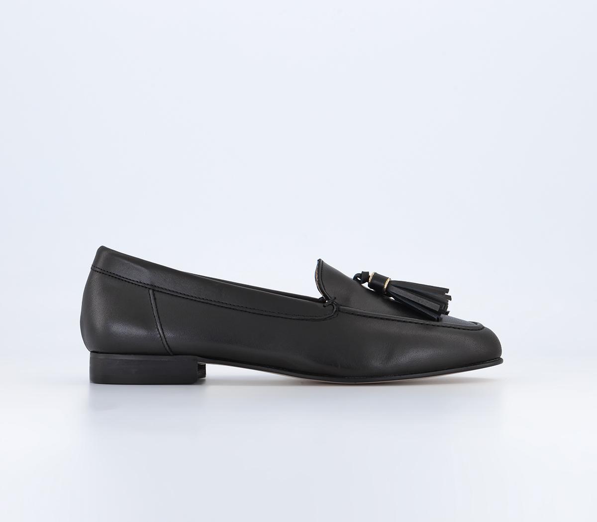 OFFICE Fellow Loafers Black Leather - Women’s Loafers