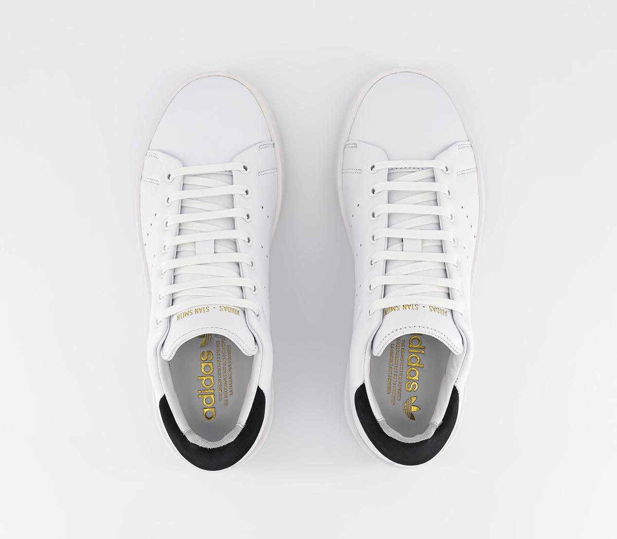 adidas Stan Smith Relasted Trainers White Core Black - Men's Trainers