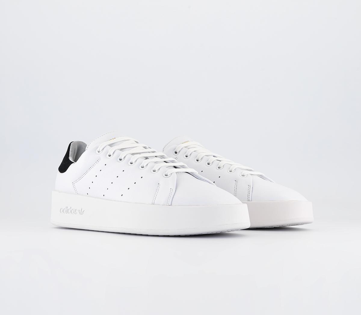 adidas Stan Smith Relasted Trainers White Core Black - Men's Trainers