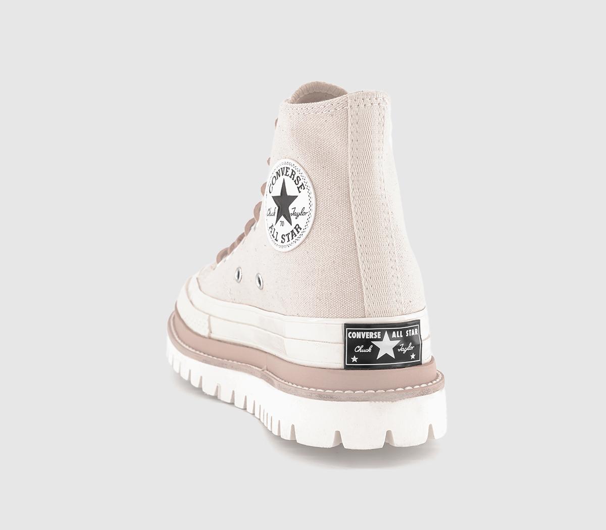 Converse Ct70 Canvas Ltd Trek Hi Trainers Natural - Unisex Sports
