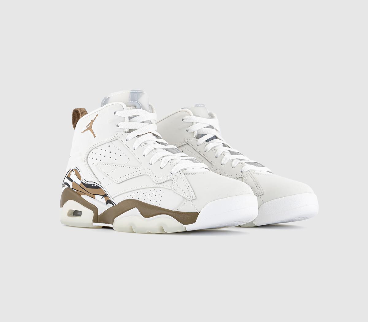 Jordan Jordan MVP Trainers Summit White Dark Driftwood Coconut Milk ...