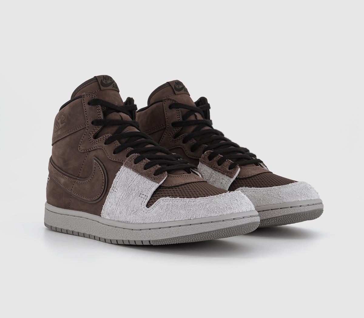 Jordan Air Ship Trainers Soul Goods Baroque Brown Black Cement Grey ...