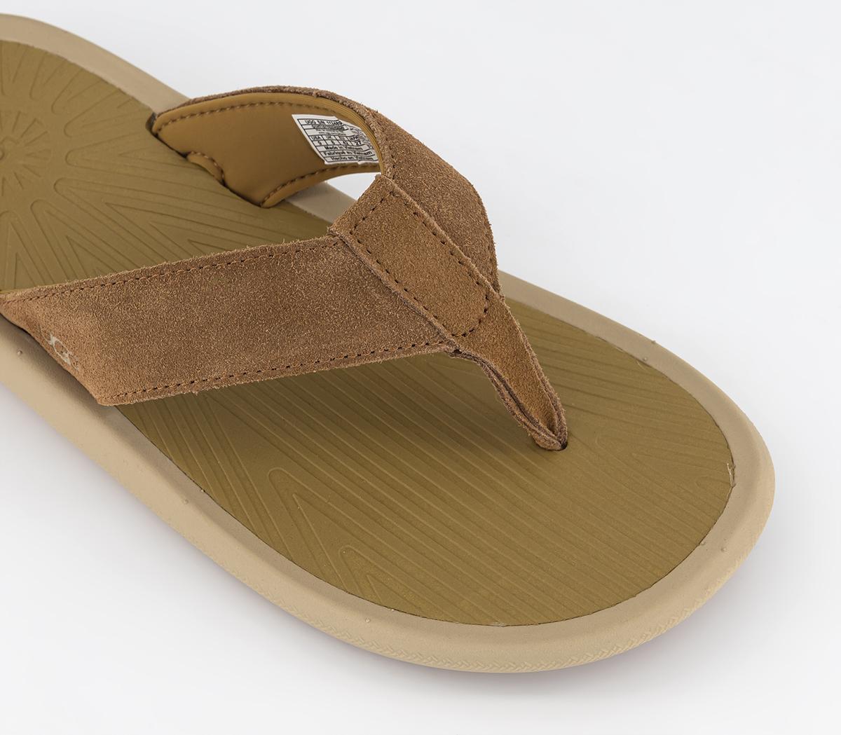 UGG Brookside Ii Flip Flops Chestnut - Men’s Sandals