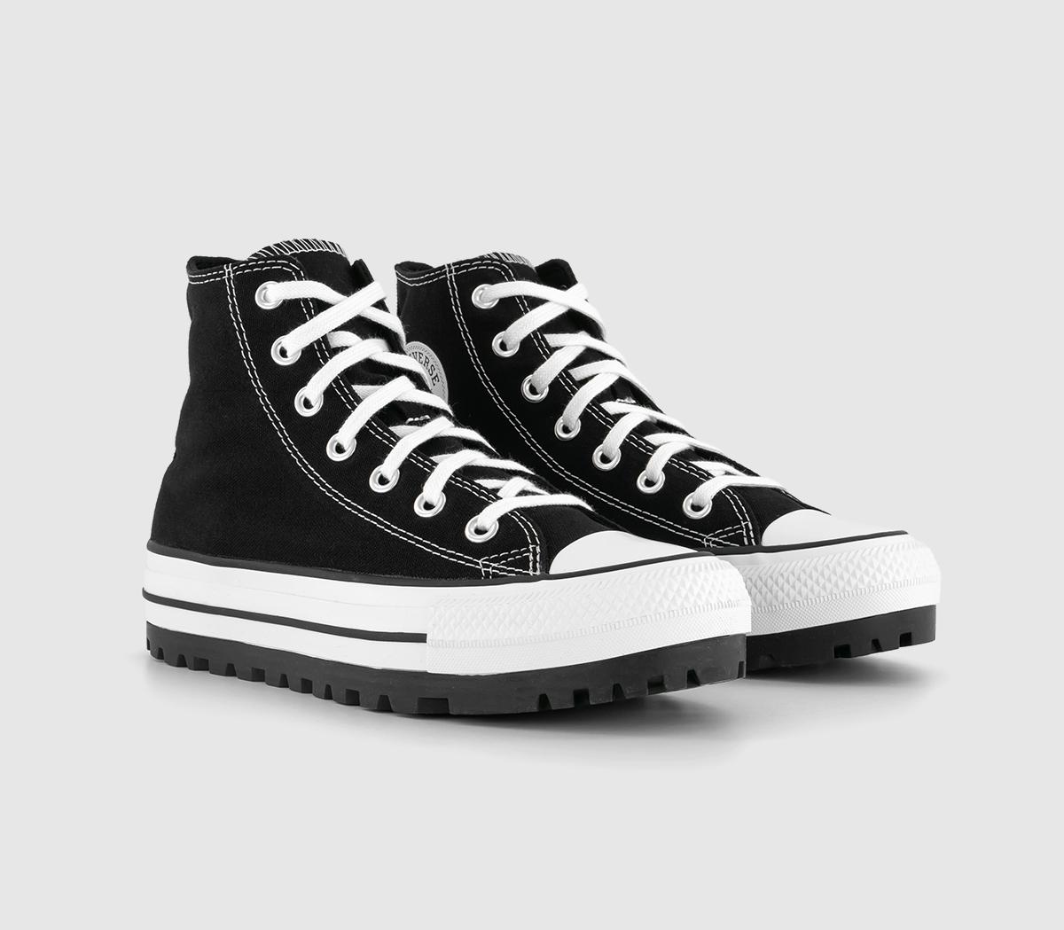 Converse Chuck Taylor All Star City Trek Black White Black - Unisex Sports