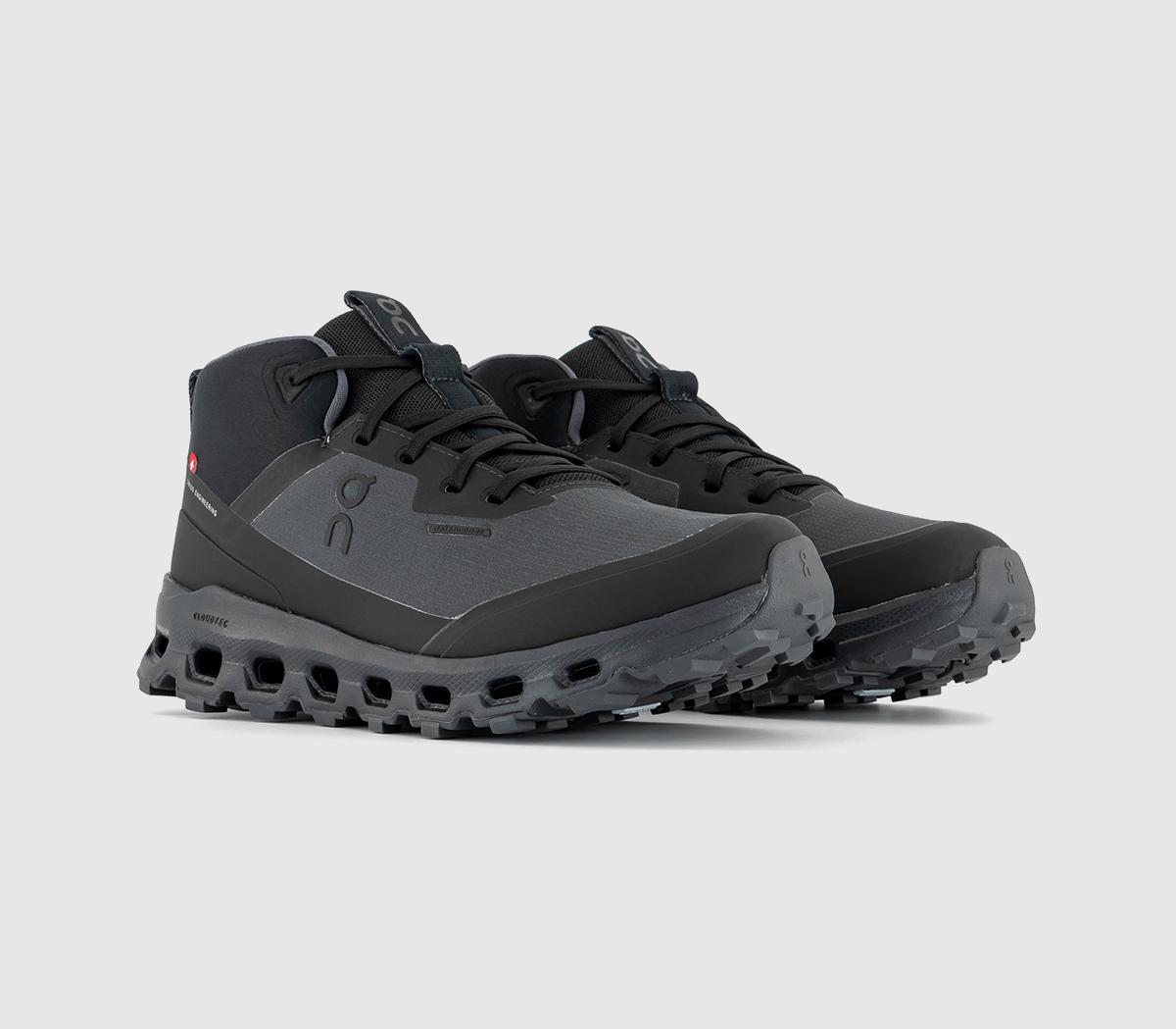 ON Cloudroam Waterproof Trainers Black Eclipse F - Women's Trainers