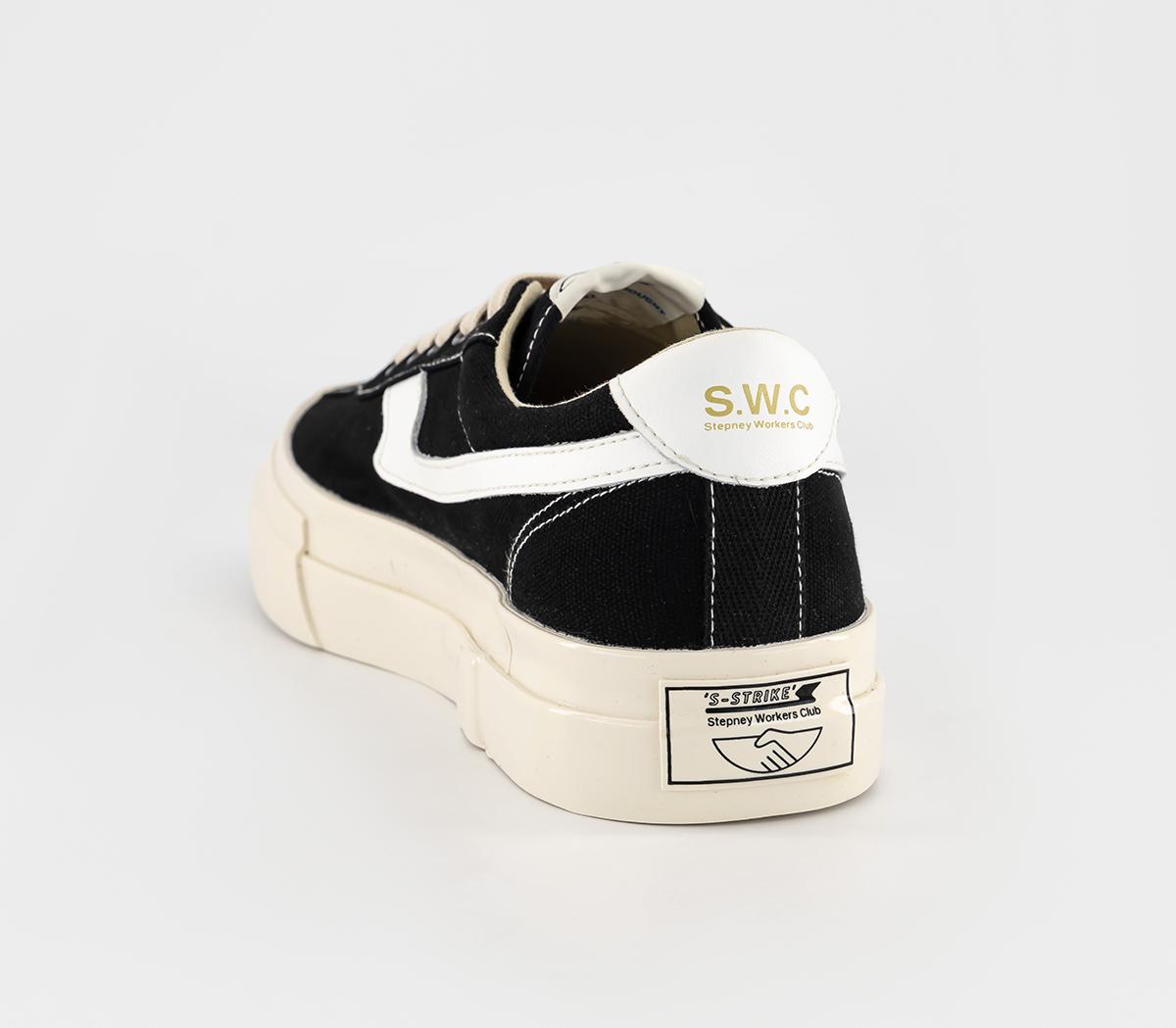 Stepney Workers Club Dellow S-strike Trainers Black White - Men's Trainers