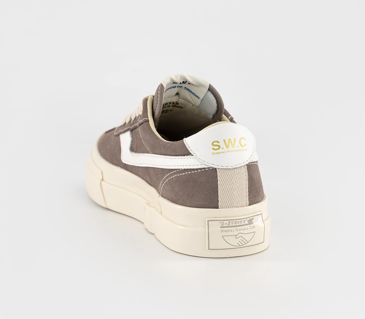 Stepney Workers Club Dellow S-strike Trainers Grey White F - Women's ...