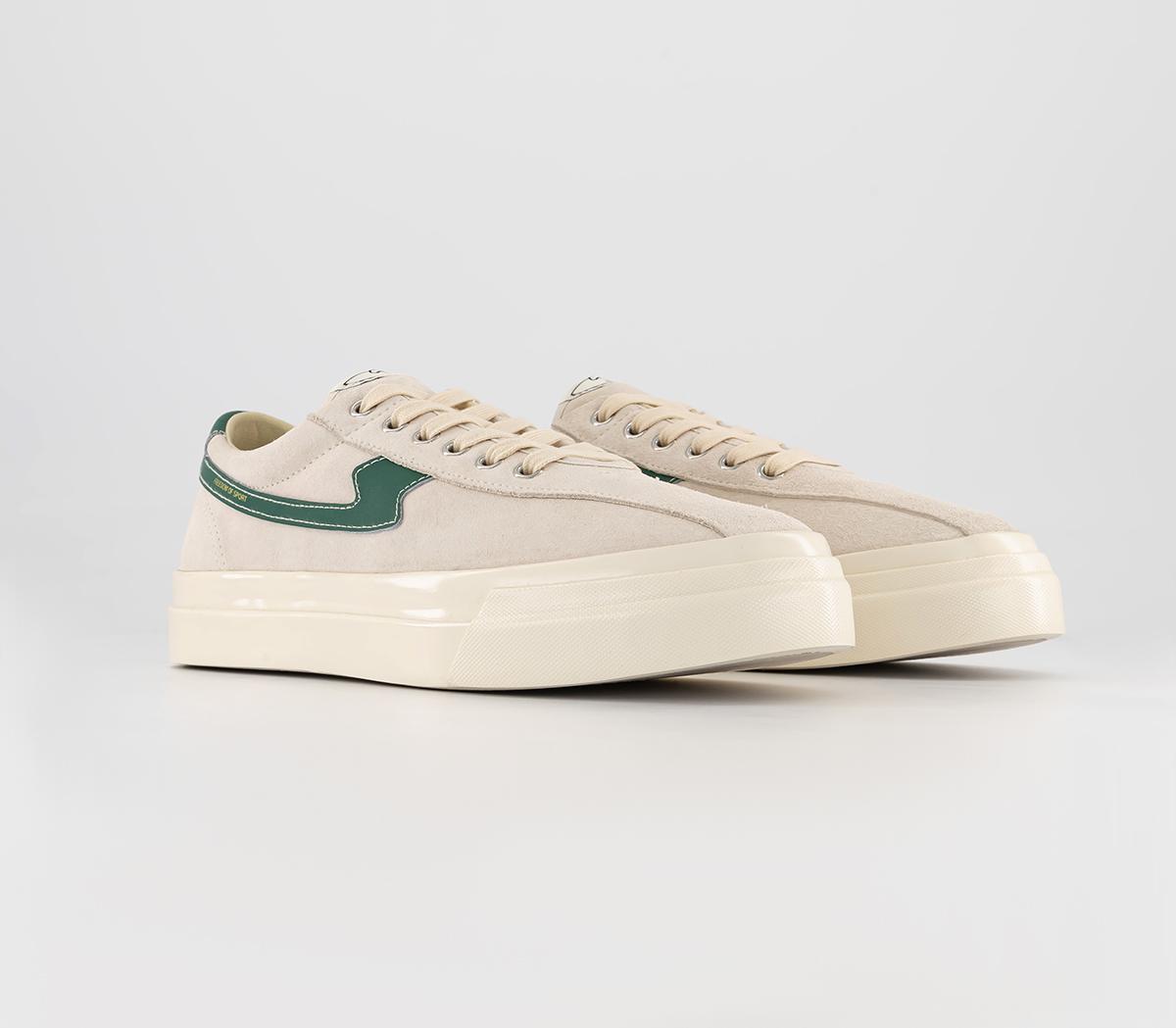 Stepney Workers Club Dellow S-strike Trainers Ecru Green - Men's Trainers