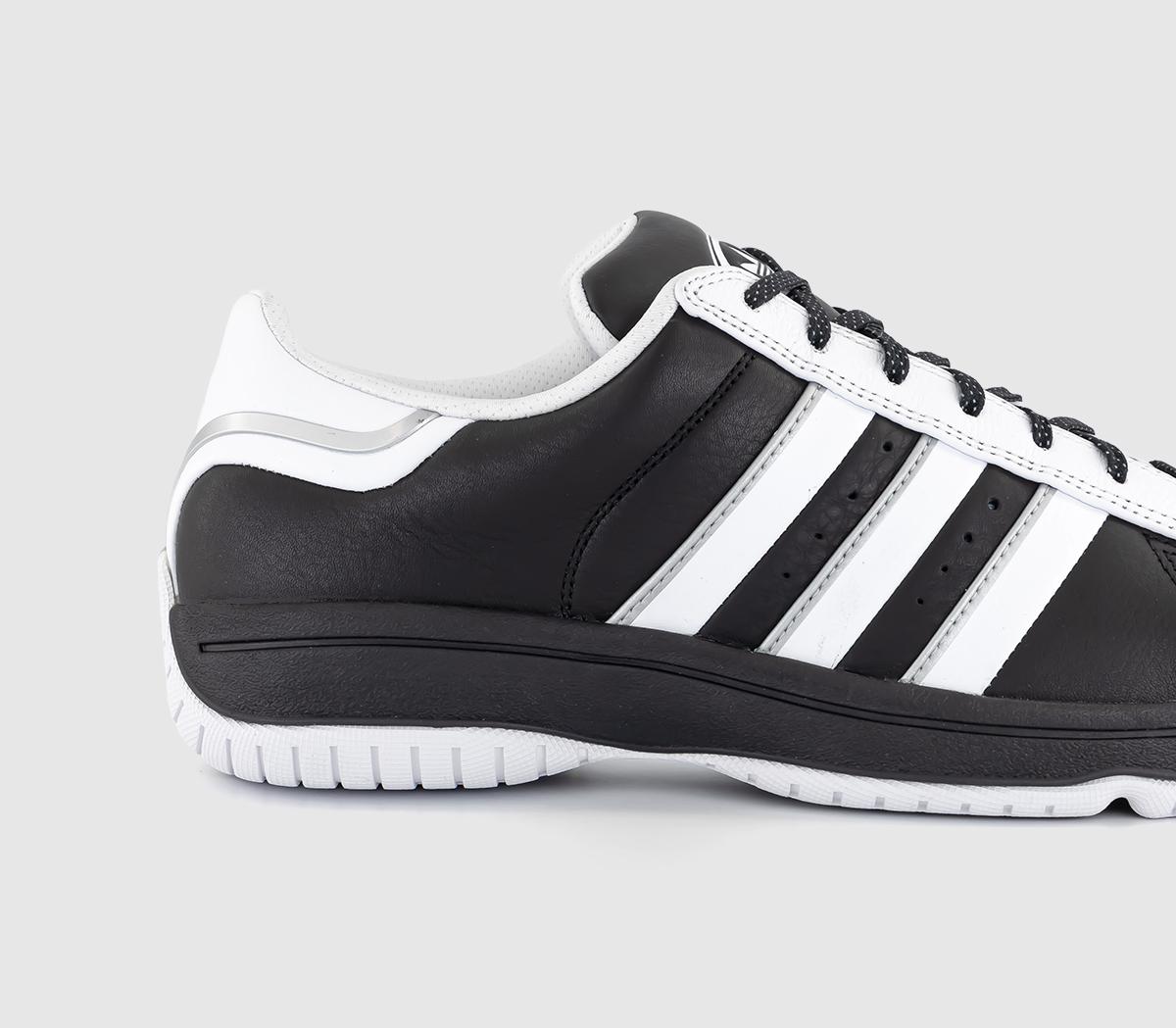 adidas Campus S NSRC Trainers Core Black White Reflective - Men's Trainers