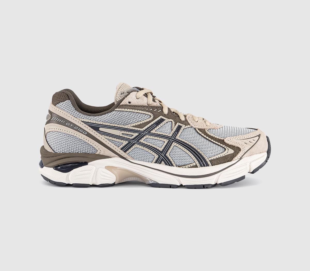 Click here for ASICS Womens GT-2160 Trainers Cement Grey Graphite... prices
