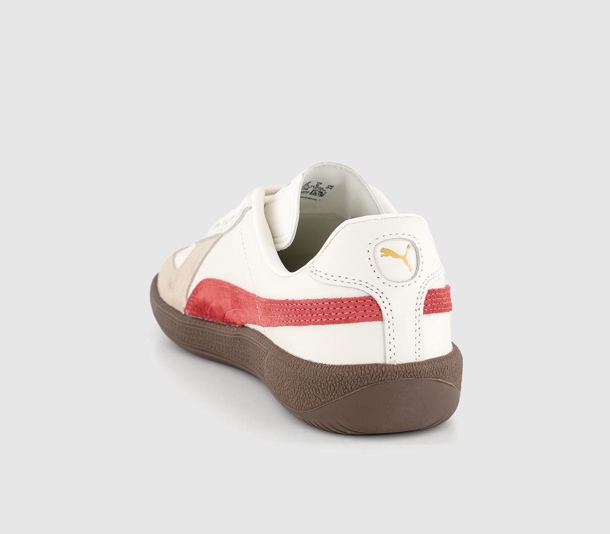 PUMA Puma Army Trainers Warm White Granola Astro Red - Unisex Sports