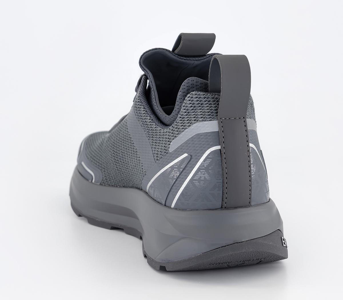 EA7 Emporio Armani EA7 Altura Trainers Triple Iron Gater Silver - Men's Trainers