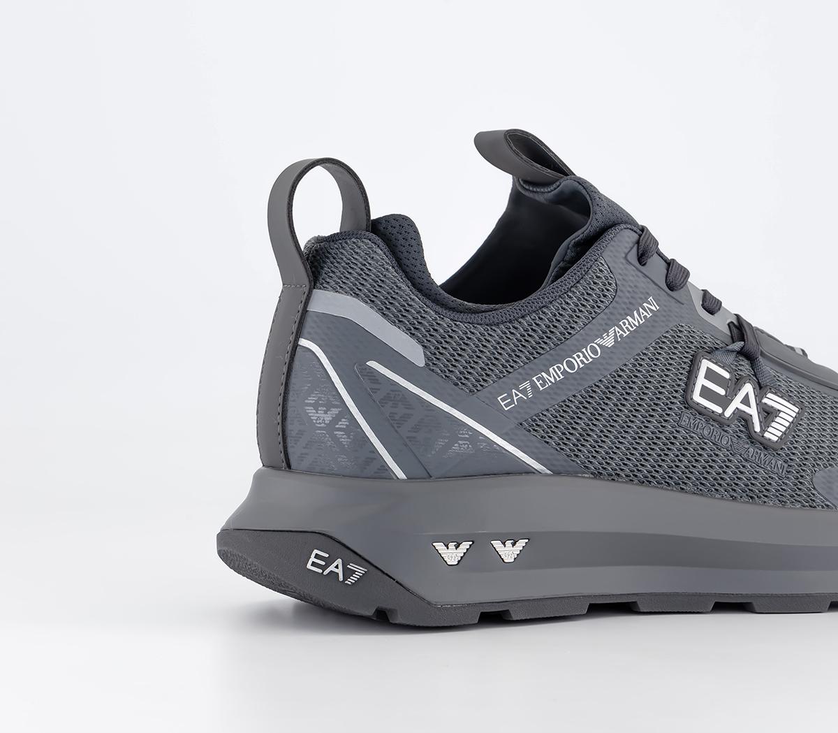 EA7 Emporio Armani EA7 Altura Trainers Triple Iron Gater Silver - Men's Trainers