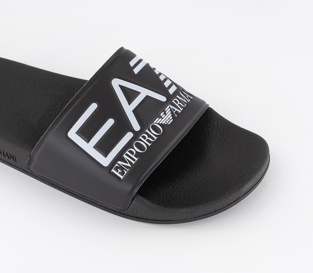 EA7 Emporio Armani EA7 Seaworld Slides Black - Men’s Sliders