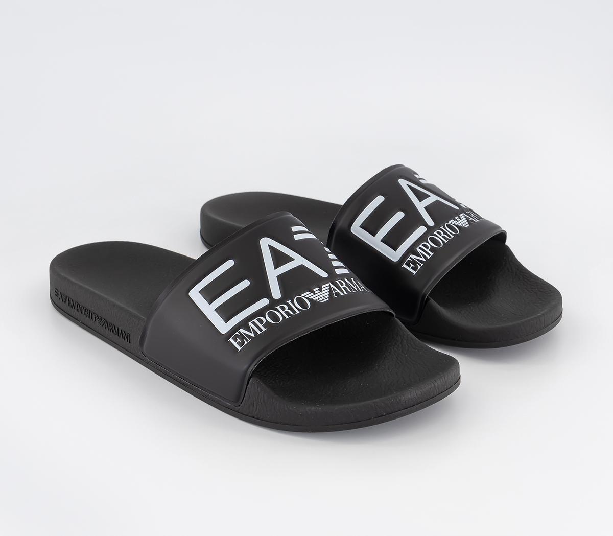 EA7 Emporio Armani EA7 Seaworld Slides Black - Men’s Sliders