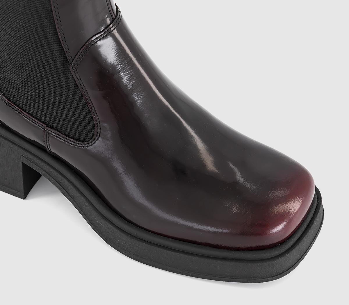 Vagabond Shoemakers Dorah Chelsea Boots Dark Bordo - Women's Ankle Boots