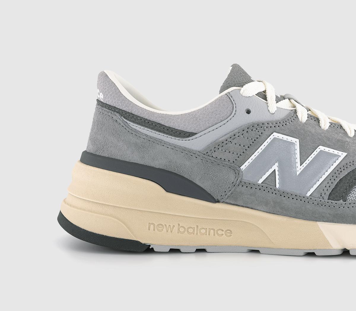 New Balance U997 Trainers Shadow Grey Offwhite - Men's Trainers