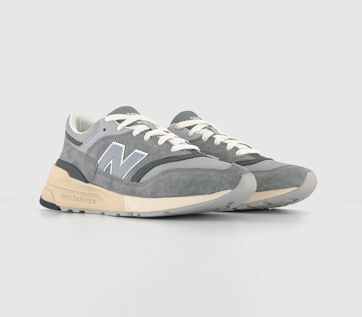 New Balance U997 Trainers Shadow Grey Offwhite - Men's Trainers
