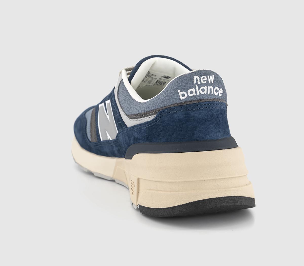 New Balance U997 Trainers Nb Navy Grey Offwhite - Men's Trainers