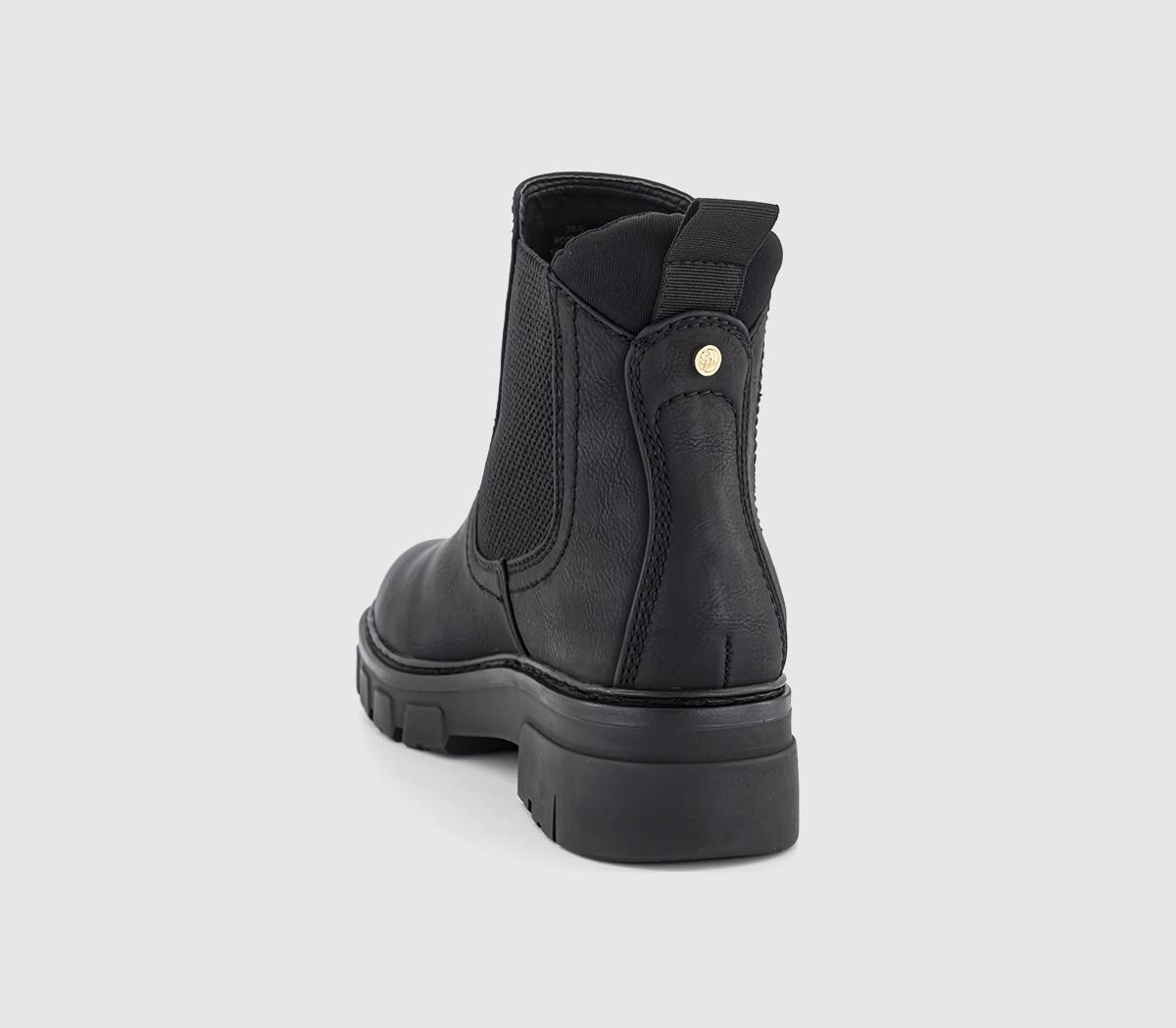 EARTHADDICT Earth Addict: Afra Cleated Chelsea Boots Black - Women's ...