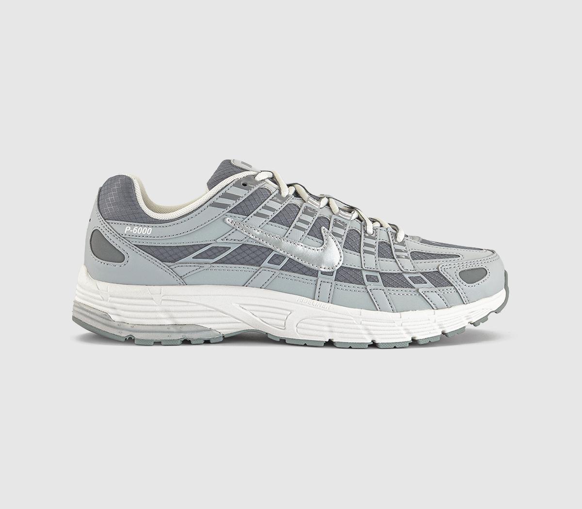 Click here for Nike Mens P-6000 Trainers Light Smoke Grey Metalli... prices