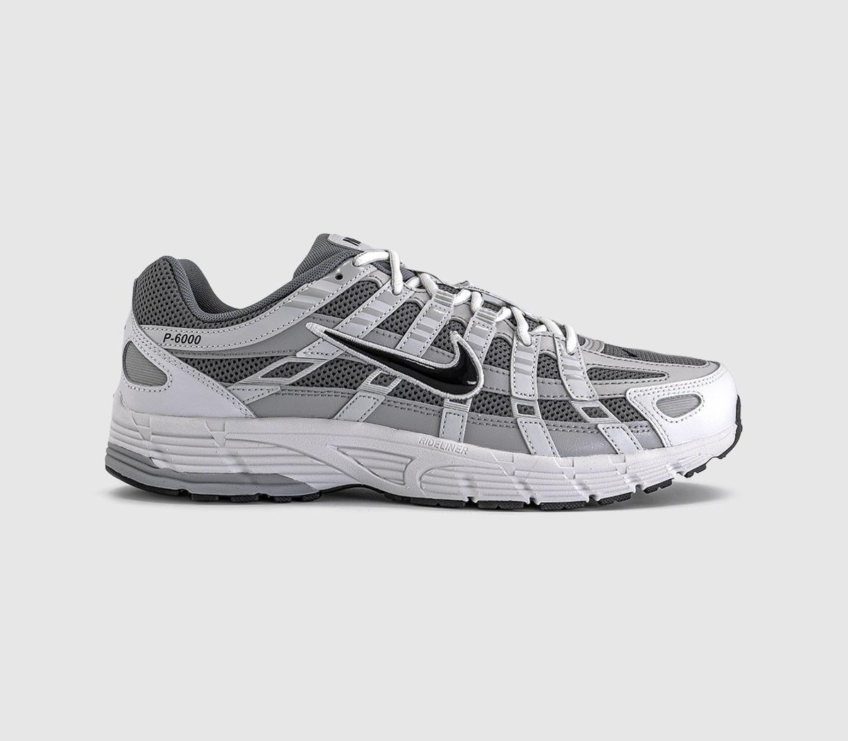 Click here for Nike Mens P-6000 Trainers Atmosphere Grey Black Pe... prices