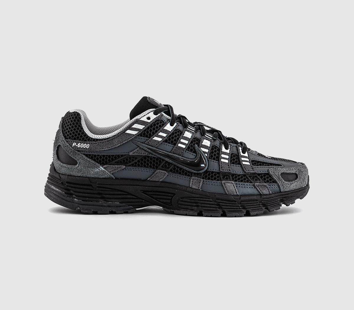 Click here for Nike P-6000 Trainers Anthracite Black Chrome Metal... prices