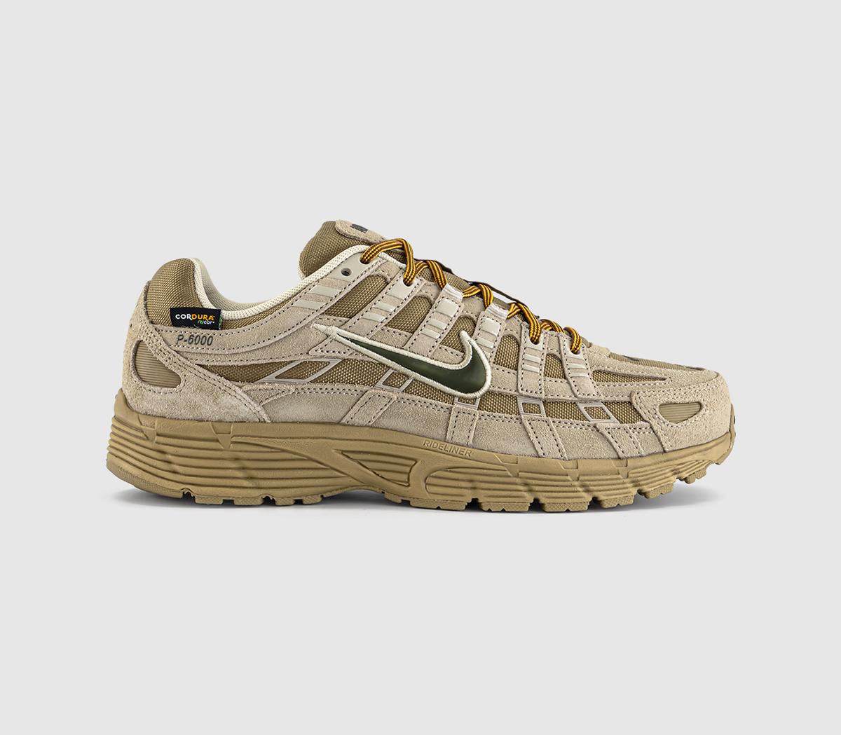 Click here for Nike Mens P-6000 Trainers Filbert Cargo Khaki Dese... prices