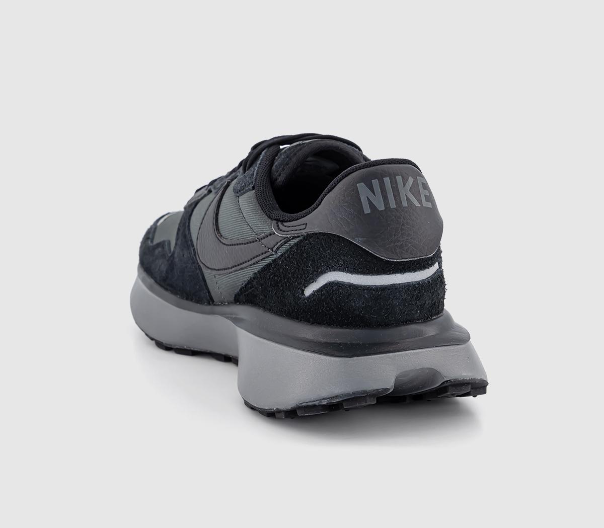 Nike Nike Phoenix Waffle Trainers Anthracite Black Off Noir Smoke Grey ...