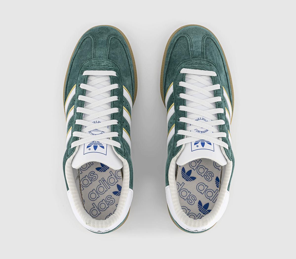 adidas Hand 2 Trainers Collegiate Green Core White Wonder Beige ...