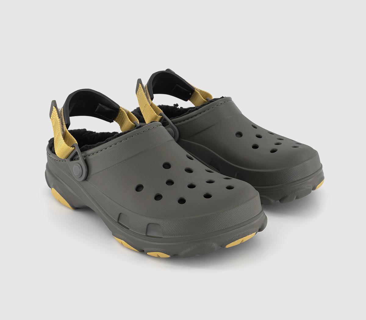 Crocs All Terrain Lined Clogs M Dusty Olive Desert Grass - Classic ...